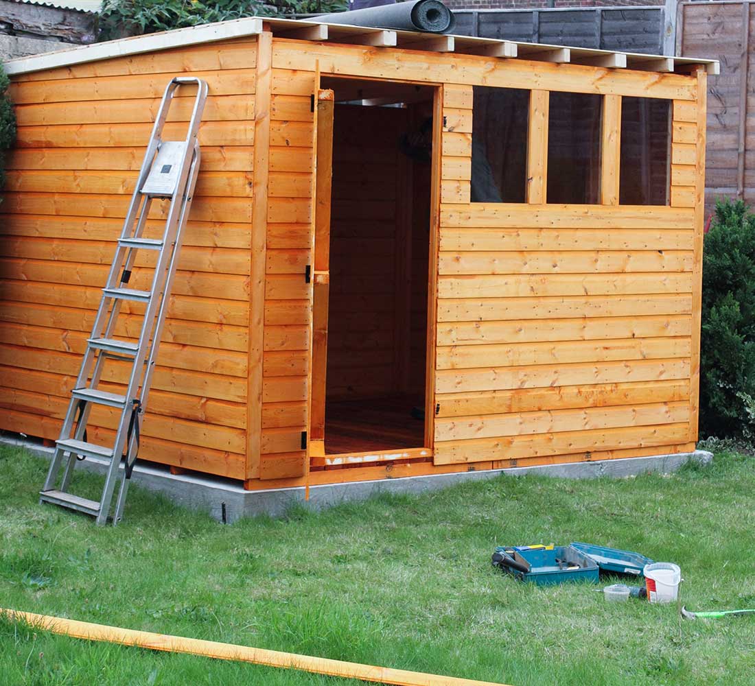 Professional shed installation and assembly services in London