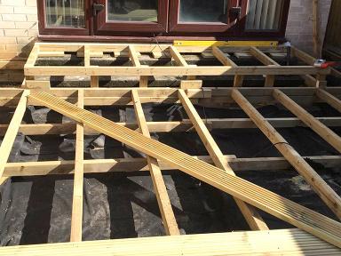 Professional decking installation and repair by Fantastic Services